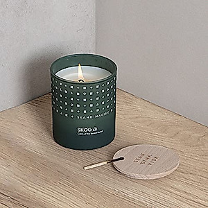 Skandinavisk Skog 'Forest' Scented Candle. Fragrance Notes: Pine Needles and Fir Cones, Birch Sap and Lily of The Valley. 7.0 oz.