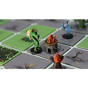 Greater Than Games: Trogdor!! The Board Game, A Cooperative Game of Burnination, Majesty and Cosummate V's, 2 to 6 Players, 30-45 Minute Playtime