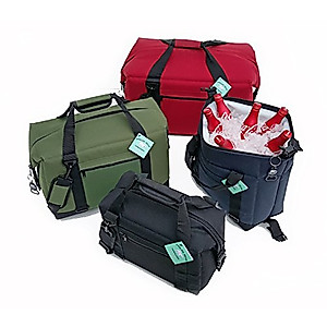 Polar Bear Coolers 24 Pack Original Nylon Soft Cooler Bag Insulated Leak Proof Beach Cooler Bag, Ice Cooler Bag for Travel | Heavy Duty Bag Cooler, Portable Cooler Bag | Sweat Proof