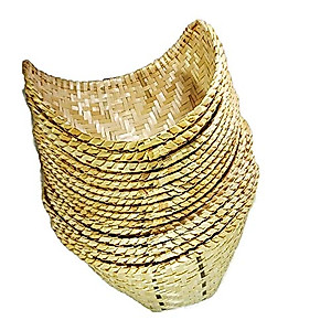 Big Size Sticky Rice Steamer Pot Basket Made from Bamboo Nature Cover Cook Kitchen Cookware Tool Vegetables, Dim Sum, Buns, Chicken Fish Meat