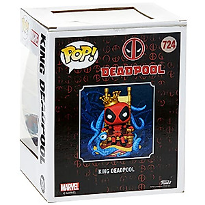 Pop! Deluxe Marvel Heroes King Deadpool on Throne Vinyl Figure