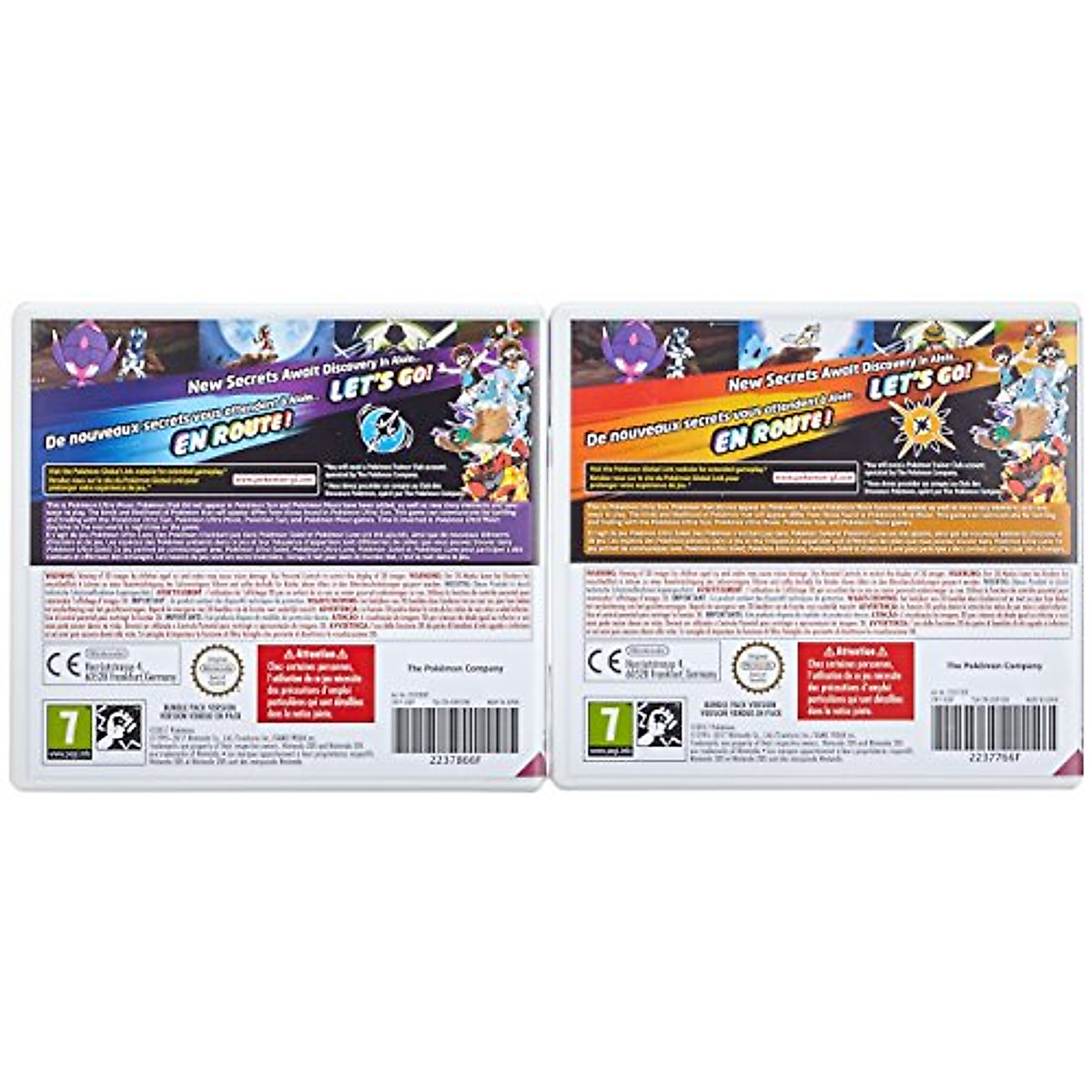 Nintendo 3DS Pokemon Ultrasonne Ultra Dual Edition