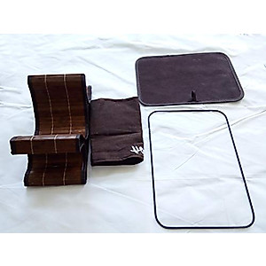 Laundry Hamper Bamboo Square Wicker Clothes Bin Basket Storage Bin Organizer-Girl Retail Dump Bin Folding Basket 100203NEW-NPF