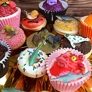 GiftExpress Ocean Sea Creatures/Animals Toy Figures, 36 Pcs Mini Assorted Under The Sea Life Realistic Figures, Educational Toy, Easter Egg Filler, Cupcake Topper, Aquarium Decorations