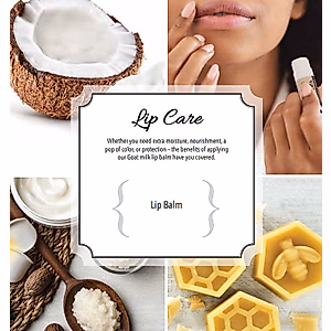 Dionis - Goat Milk Skincare Sweet Berry Scented Lip Balm 3 Piece Set (0.28 oz) - Made in the USA - Cruelty-free and Paraben-free