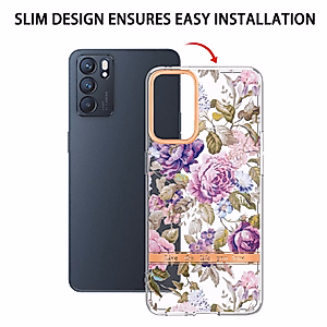 Compatible with Oppo Reno6 Pro 5G Case Cover,Compatible with Oppo Reno 6 Pro 5G for Mobile Phone TPU Case Cover ZMD