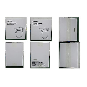 FOHERE Citrus Juicer Electric Orange Juicer with Humanized Handle and Two Size Cones for Grapefruits, Orange and Lemon, Powerful 160W Silent Motor Stainless Steel BPA-Free, Silver