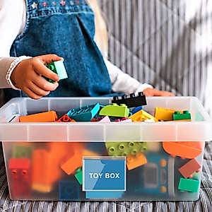 Chinco 30 Pack Self Adhesive Index Card Pockets with Top Open for Loading Ideal Card Holder for Organizing and Protecting Your Index Cards Crystal Clear Plastic(3.9 x 3.1 Inches)