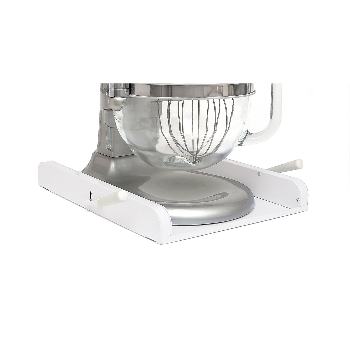 Lipper International 8701W Rolling Platform for Mixers and Appliances, 15-3/4" x 11-7/8" x 2-1/8", White