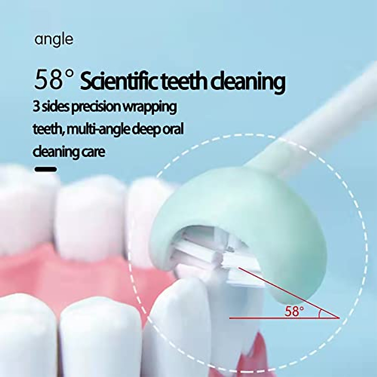 QL-LINRUN 3 Sided Toothbrush 3 Sided Toothbrush Kids Three Sided Toothbrush Surround Toothbrush Kids Kids toothbrushes Toddlers Teeth Brush（3pcs）