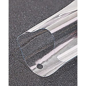 Clear Bookmark Sleeves Penta Angel 20Pcs Plastic Blank Photobooth Frames Vinyl Book Markers Cover Holder with Hole for Students Reading Wedding Valentine’s Gift Party Favor, 6.69x2.28’’ (20)