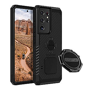 Rokform - Galaxy S21 Ultra 5G Rugged Case + Magnetic Sport Ring Stand & Grip