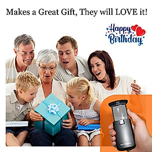 EasY Magnifier Small Pocket Magnifying Glass 3X with LED Light for Reading; Lighted Hand Held Coin Loupe; Mini Magnify Lens; Gifts for Seniors