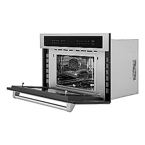 ZLINE 30 Inch wide, 1.6 cu ft. Built-in Convection Microwave Oven in Stainless Steel with Speed and Sensor Cooking