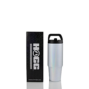 Hogg 30oz Sublimatable Clipmate Hydro Bottle Case (24 Pack) DIY, Customizable, Add Logo, Vinyl, Alcohol Ink, or Glitter & Epoxy To Any Cup. Bulk/Wholesale Sublimation Tumblers (Holographic)