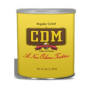 CDM Coffee & Chicory Regular Grind Ground Coffee 34.5 Ounce