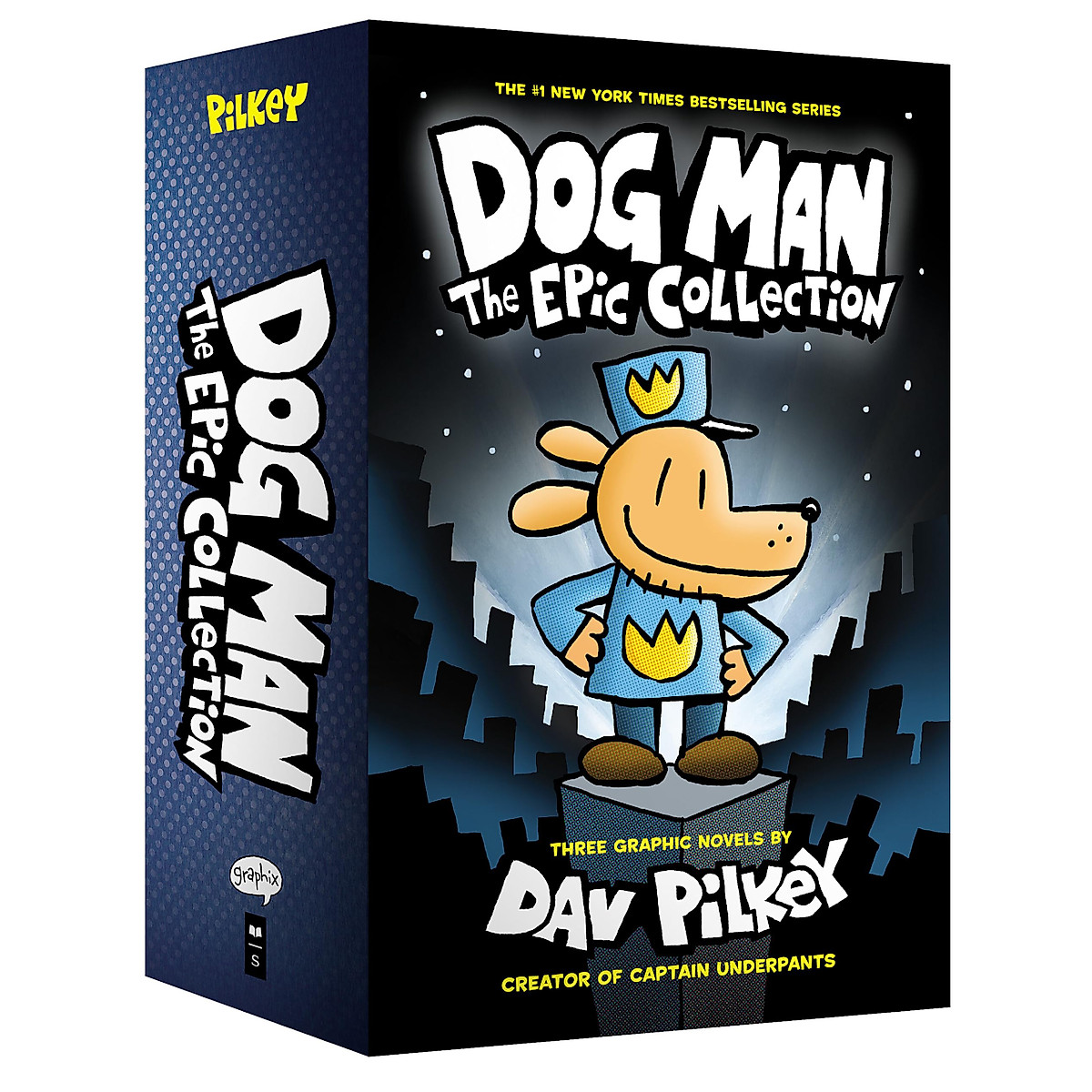 Dog Man: The Epic Collection: From the Creator of Captain Underpants (Dog Man #1-3 Box Set)