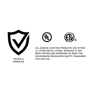 Adesso 3677-22 Swivel Torchiere, 71.5 in., 100W Incandescent, 26W CFL, Brushed Steel, 1 Torch Floor Lamp