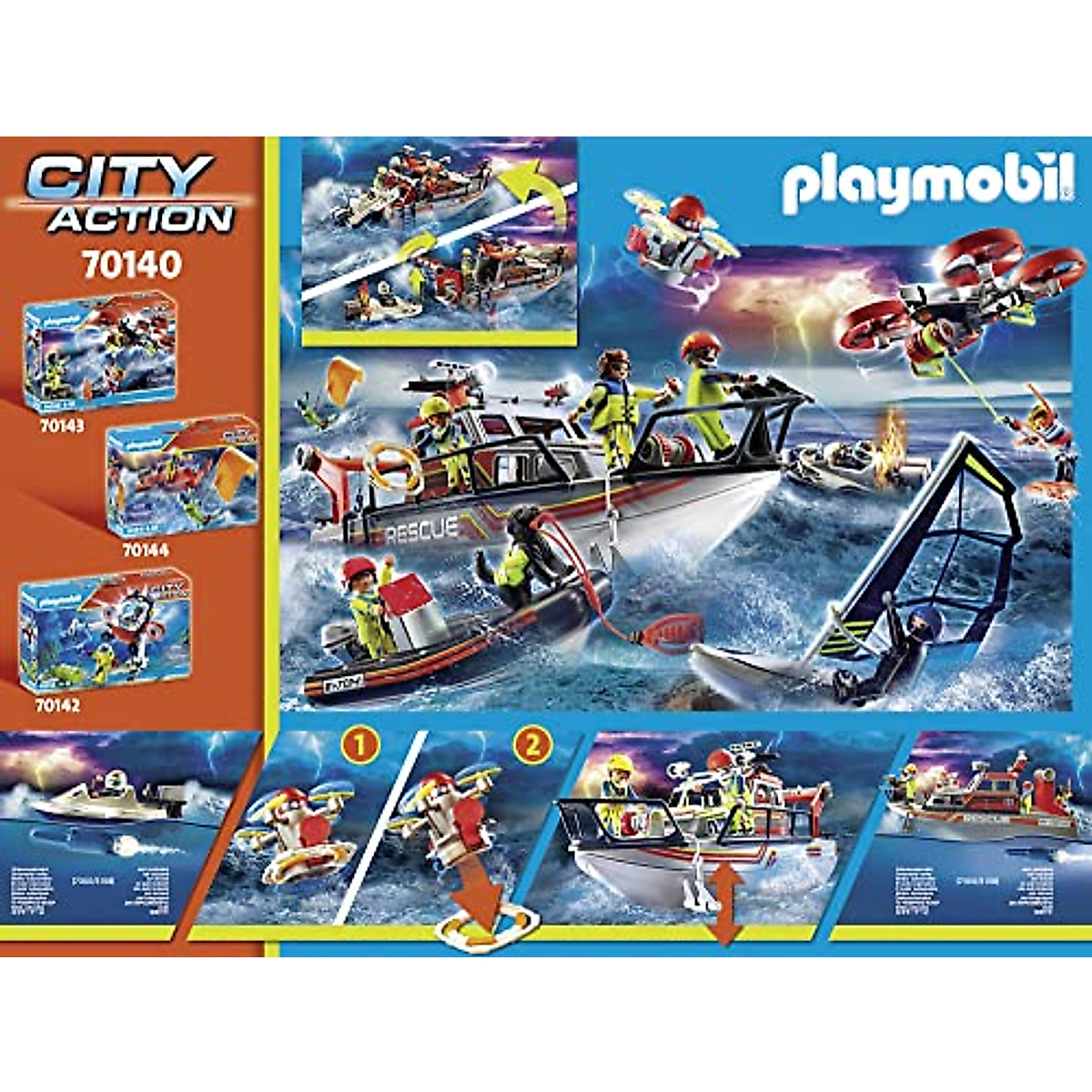 Playmobil Fire Rescue with Personal Watercraft