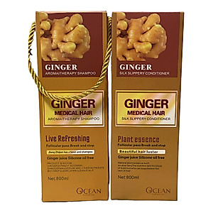 GINGER Medical Shampoo & Conditioner Set (Shampoo & Conditioner), 2.2 pounds, 27.0 Fl Oz