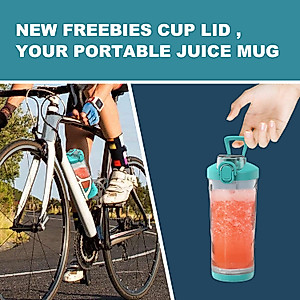 Mulli Portable Blender,Personal Blender for Shakes and Smoothies,Rechargeable Mini Mixer, 20 Oz with Travel Lid for Home/Kitchen/Gym