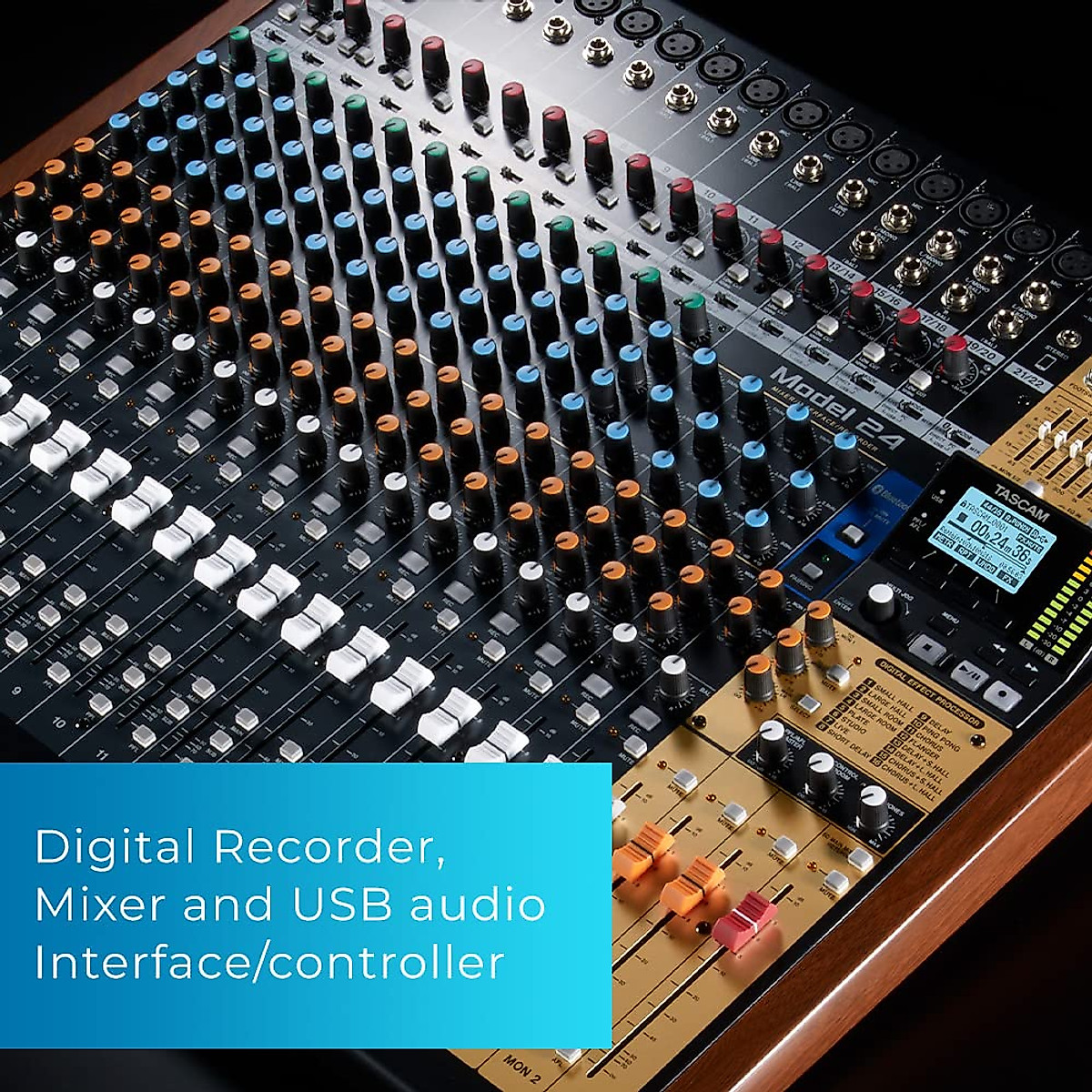 Tascam Model 24 Multi-Track Live Recording Console