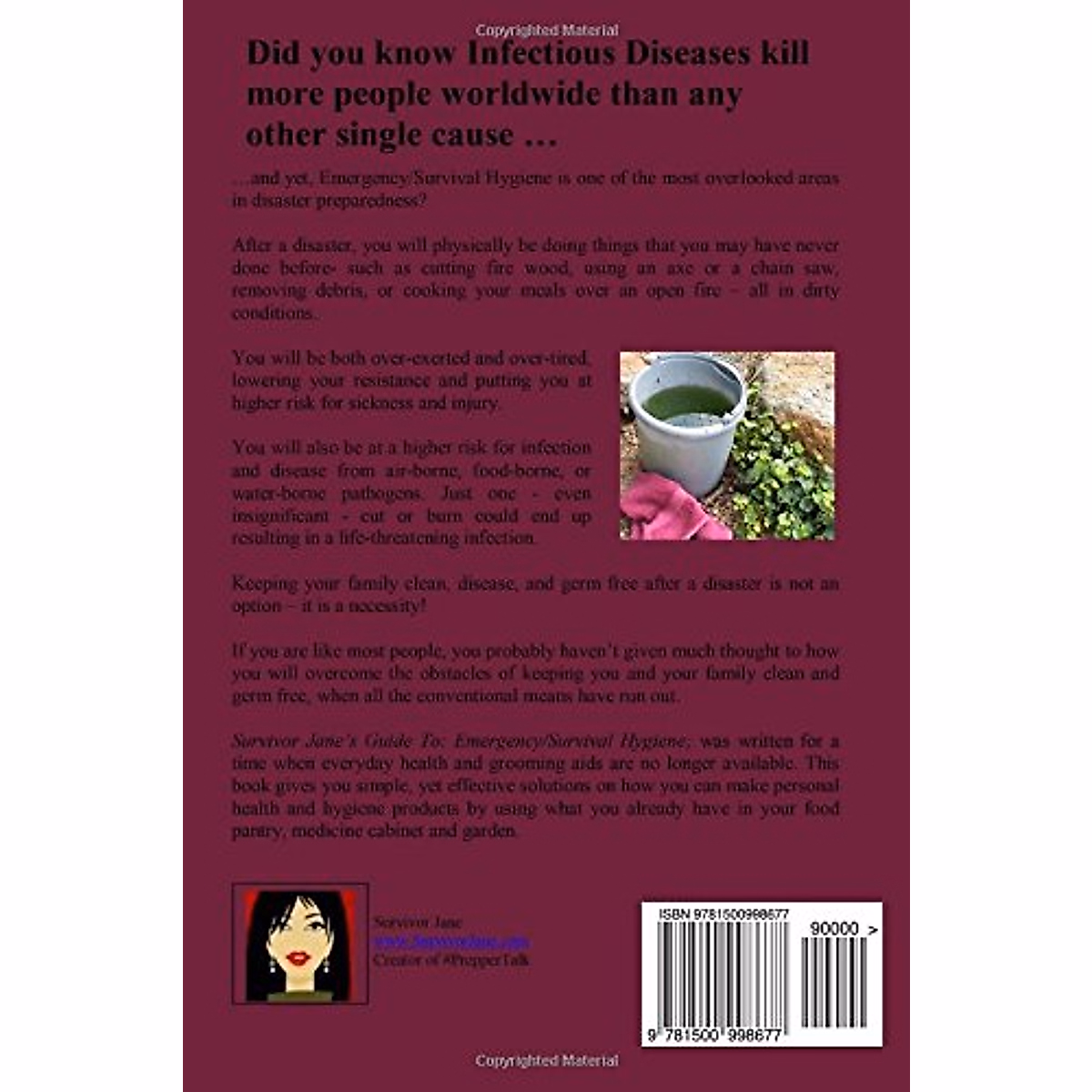 Survivor Jane's Guide To Emergency/Survival Hygiene: A Prepper "Cookbook" for Making Survival Personal Hygiene Products