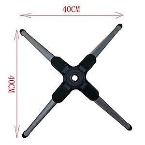 Luumerser Foldable Garment & Clothes Drying Rack,Adjustable Height,Handheld Hanging Ironing Machine Hanger Steam Ironing Machine Accessories Bracket (Black)