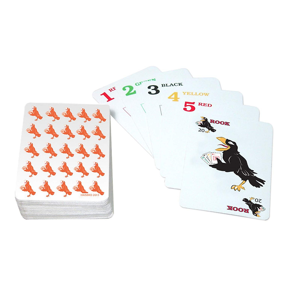 Winning Moves Deluxe Rook, Popular Card Game for Over 100 Years, for 2 to 6 Players, Ages 8+