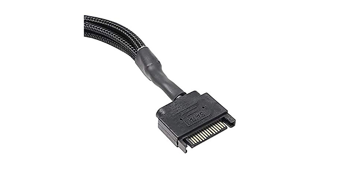XMSJSIY SATA to 3/4 Pin Fan Adapter - Power Multiple Fans