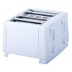 Brentwood Toaster Cool Touch, 4-Slice, White