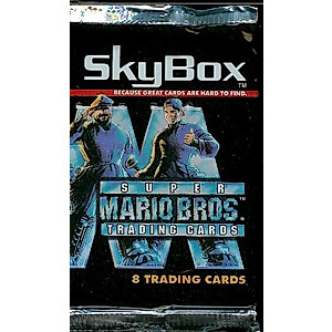 Skybox Super Mario Bros. Trading Card Pack - 8 cards per pack