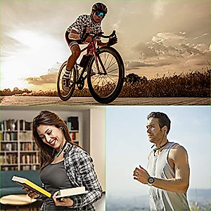 Neckband Bluetooth Headphones,COZOO Bluetooth Wireless Earbuds Neckband Waterproof Sports Earphones w/Mic,HiFi Stereo in-Ear Magnetic Noise Cancelling Earbuds,Acc/ENC Dual Audio Decoding,23H Playtime