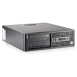 HP Desktop Computer with Windows 10, Workstation Compaq Small Form Factor Elite PC, Quad Core i5-4570 3.20 GHz, 8GB DDR3 RAM, 120GB SSD, DualBand WiFi, DVD-RW, USB 3.0, DisplayPort (Renewed)