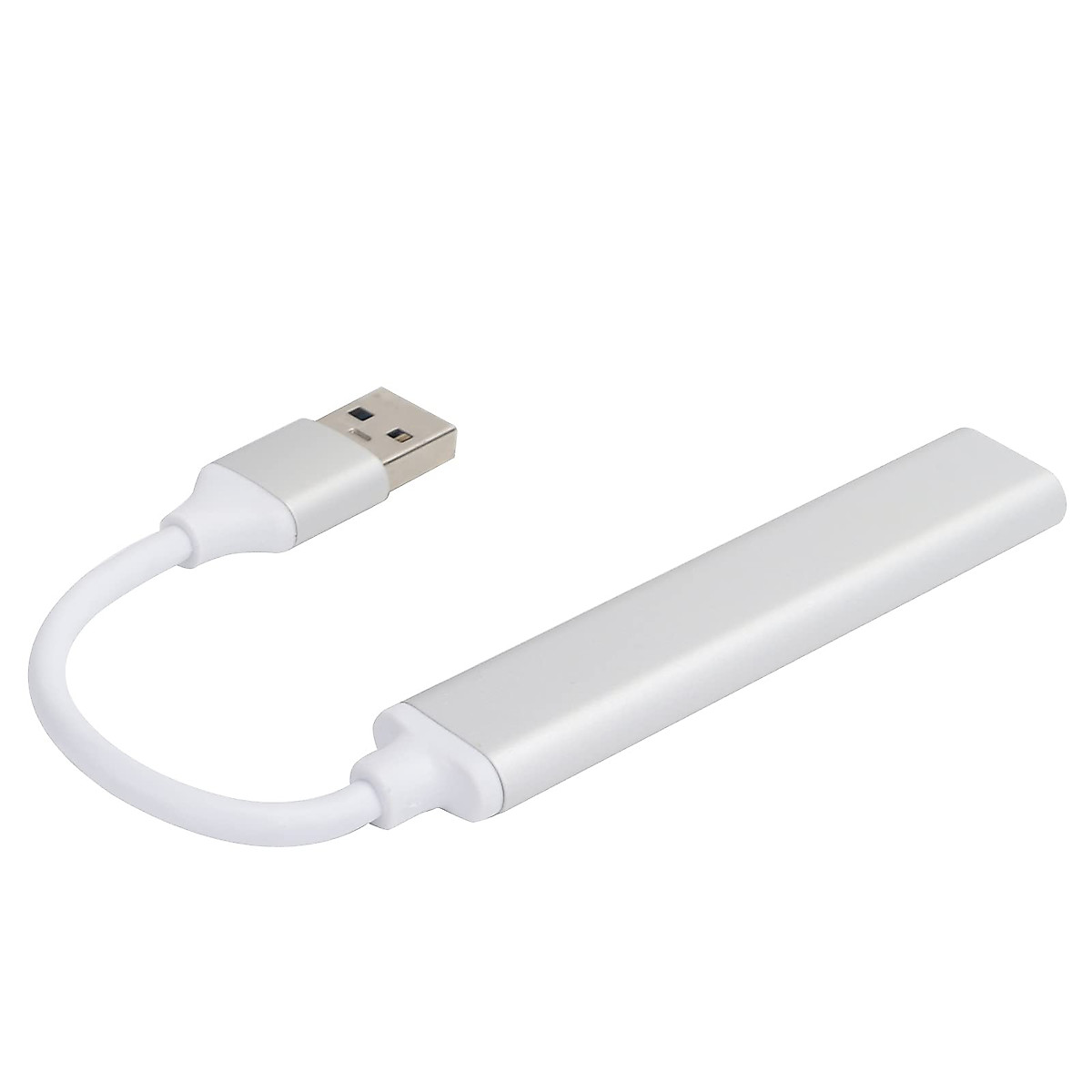 USB C Hub Multiport Adapter, USB3.0 Hub 4 Port Aluminum Alloy Adapter Converter UltraHigh Speed Splitter Accessories