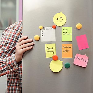 Cocoboo 20 Pack Sticky Notes, 2 x 1.5 Inches, 100 Sheets of Each, Memo Pads, 10 Bright Colors Sticky Pads, for Home Office School Supplies