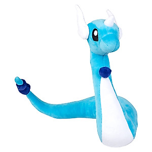 Pokémon 12" Large Dragonair Plush - Quality Authentic & Large Soft Stuffed Animal Toy - Generation One - Scarlet & Violet - Great Gift for Kids, Boys, Girls & Fans of Pokemon - Officially Licensed
