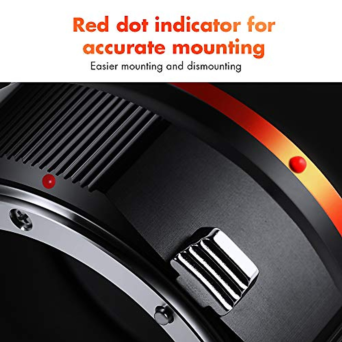 K&F Concept Lens mount adapter Compatible with Nikon AI Nikkor F Mount Lens to Sony Alpha E NEX Mount Mirrorless Camera with Matting Varnish Design Compatible for Sony A6000 A6400 A7II A5100 A7 A7RIII