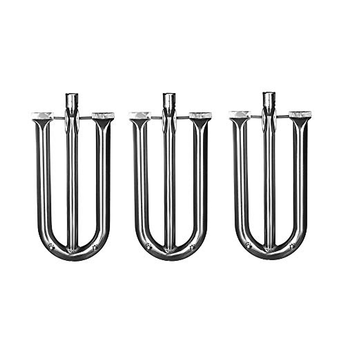 Replace parts 3-Pack Stainless Steel Heat Plate and 3-Pack Stainless Steel Burner,Replacement for American Outdoor Grill Gas Grills 24NB, 24NG, 24NP, 24PC, 36NB, 36PC