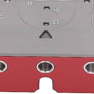 Hinge Jig Drill Guide, 35mm Dowelling Drilling Tool Set Kit Concealed Hinge Jig Kit for Furniture Woodworking