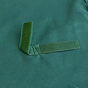 BenefitUSA Canopy Only Outdoor Patio Swing Canopy Replacement Porch Top Cover for Seat Furniture (73"x52", Green)