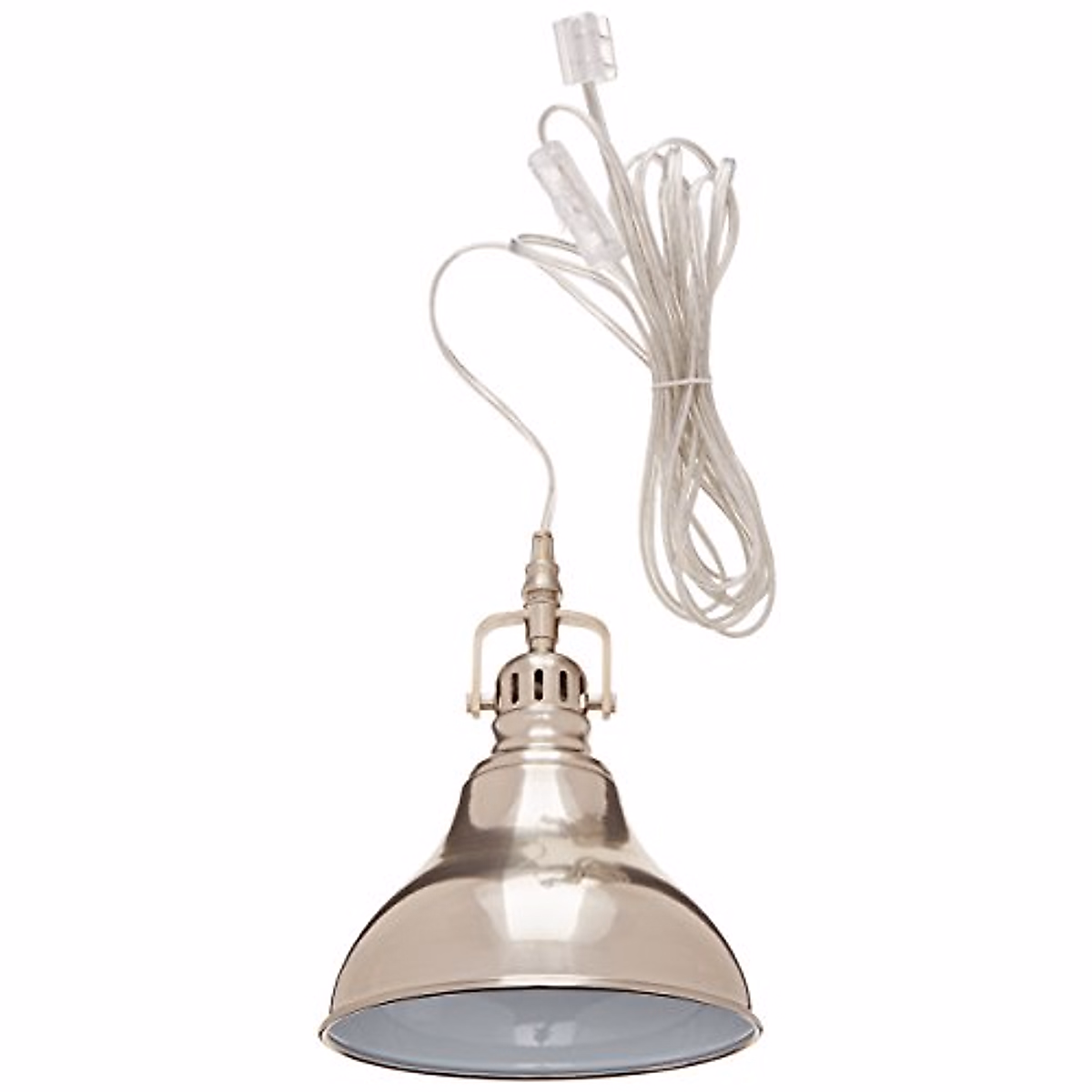 Globe Electric 65440 1LGT 1-Light Steel PlugIn Pendant