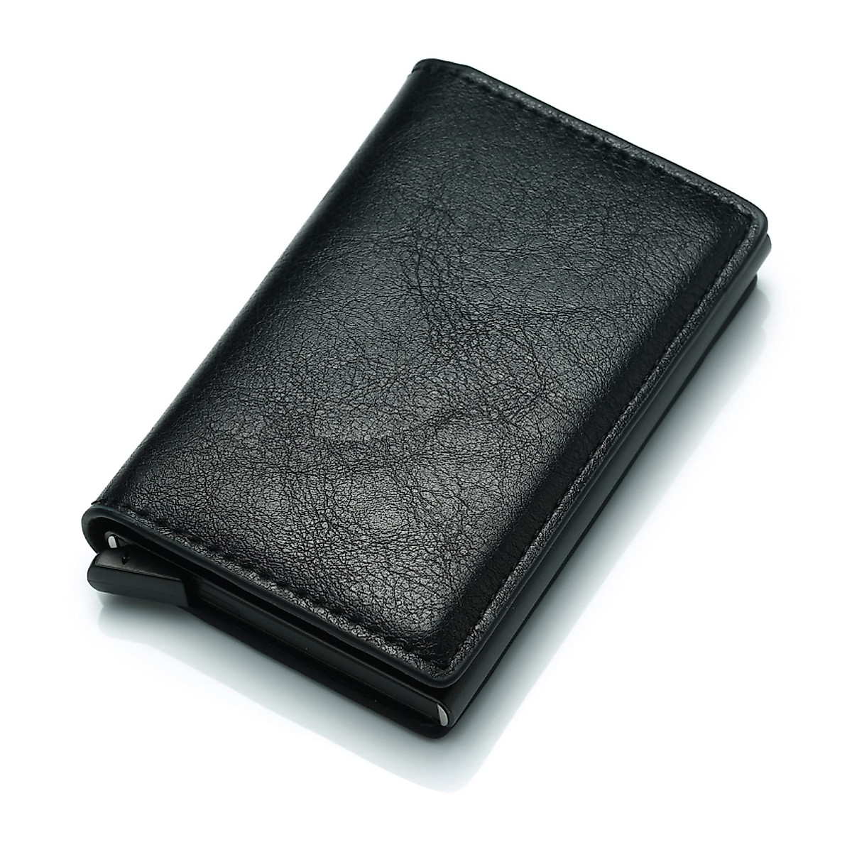 rk Culture Minimalistic Pop up wallet credit cart holder RFID wallet practical and mpact Slim wallet (Mustard)