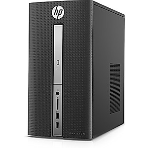 New HP Pavilion Desktop with 23" Monitor Bundle Intel i3-7100 3.9GHz 8GB RAM 1TB HDD DVD VGA HDMI Windows 10