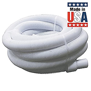 Poolmaster 32227 Above-Ground Swimming Pool Vacuum Hose, 1-1/4-Inch x 27-Feet, Neutral