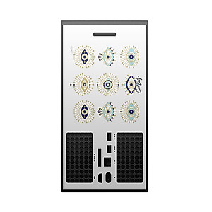 Head Case Designs Officially Licensed Cat Coquillette Blue Gold Art Mix Vinyl Sticker Gaming Skin Decal Cover Compatible With Xbox Series X Console