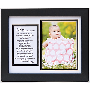 The Grandparent Gift Frame Wall Decor, First Granddaughter