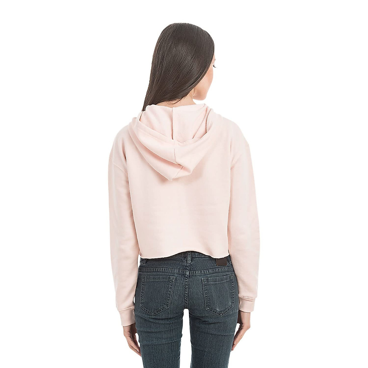 HYBRID APPAREL - SpongeBob SquarePants - Patrick Sparkers Flag - Juniors Cropped Hoodie - Size Medium Blush