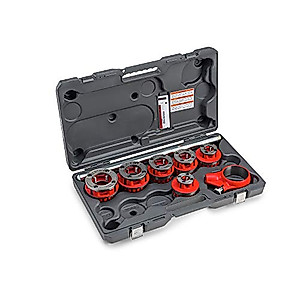 RIDGID 36475 Model 12-R Exposed Ratchet Pipe Threader Set with Carrying Case