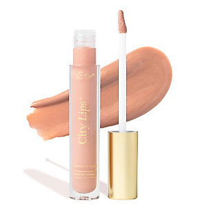 City Beauty City Lips Plumping Lip Gloss Tokyo Kiss - High-Shine Gloss for Fuller, Younger-Looking Lips | Hydrating & Smoothing Lip Treatment Hyaluronic Acid